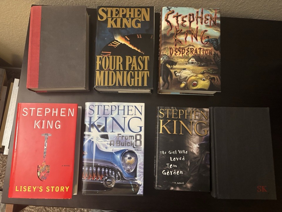 Stephen King First Edition/First Print Hardcover Collection (7 Books ...