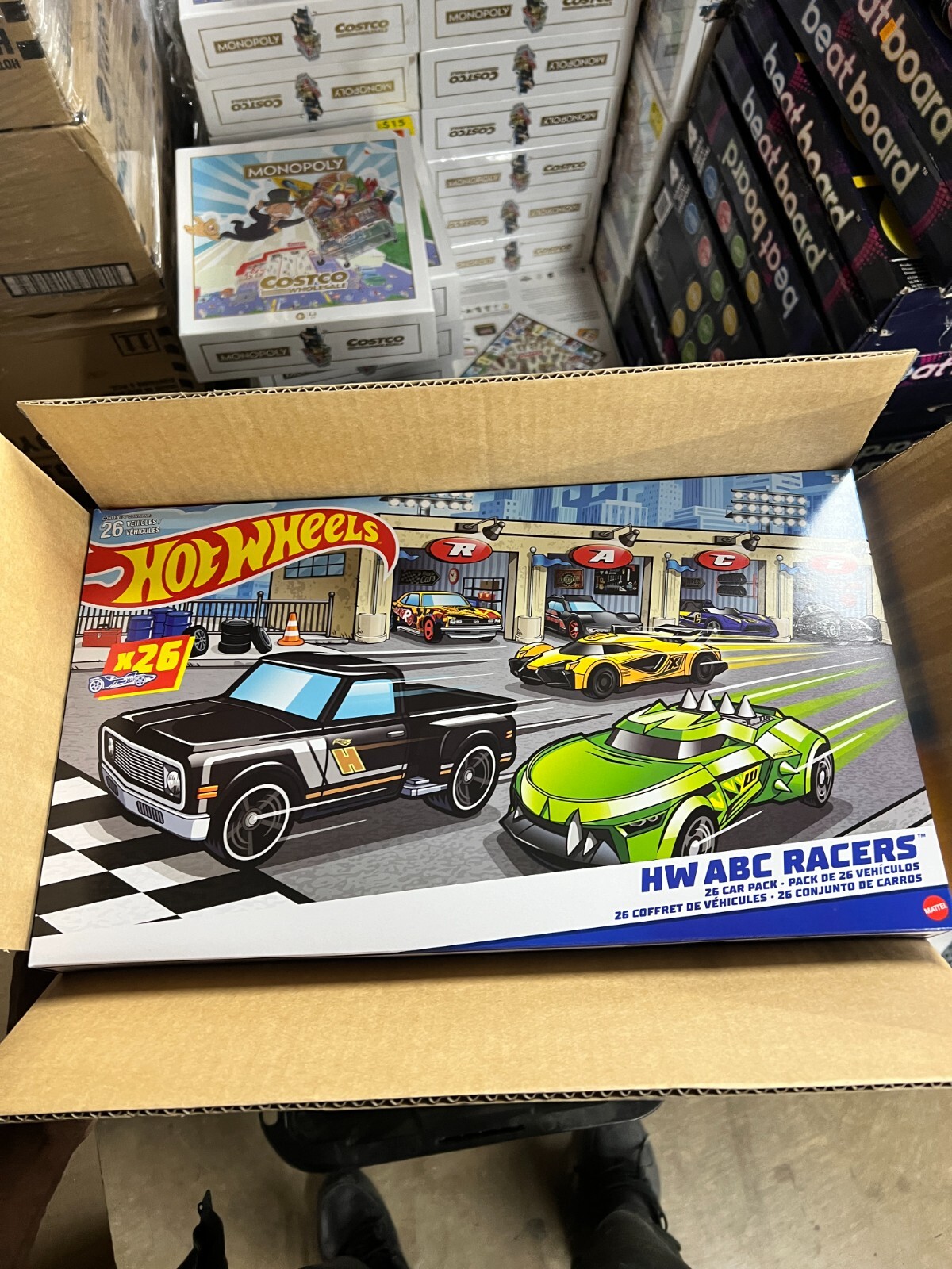 Hot Wheels ABC Racers Set of 26 1:64 Scale Toy Cars & Trucks - NEW ...