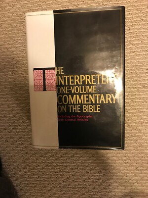 The Interpreter’s One-volume Commentary On The Bible Including The ...
