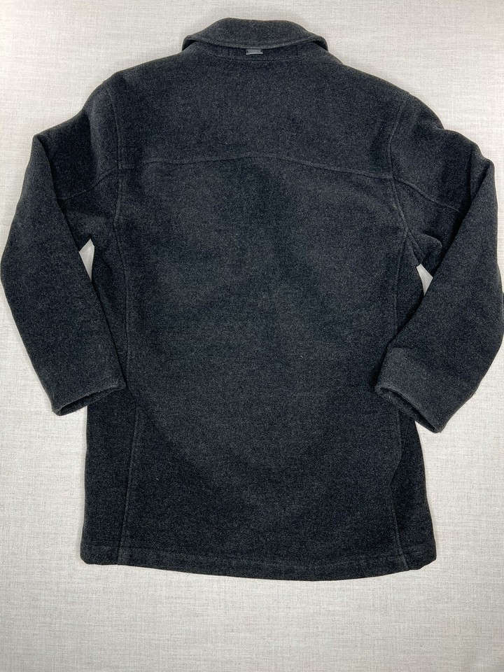 MELKA Menswear Black Trench Coat size C48/48 Mens Outerwear Outdoors ...