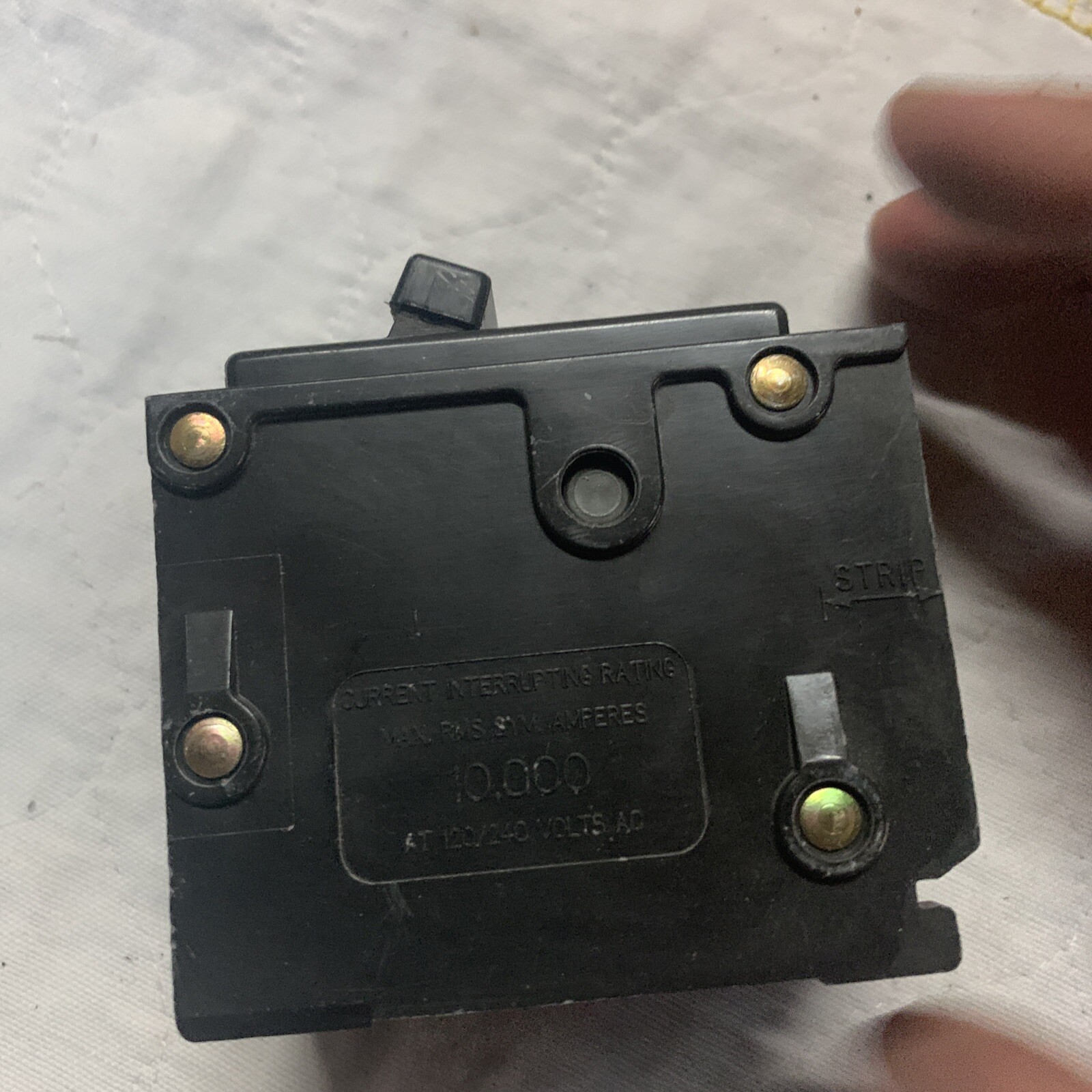 EATON BR215 Electrical Circuit Breaker 15 AMP 120/240V 2 Pole 15 Amp ...