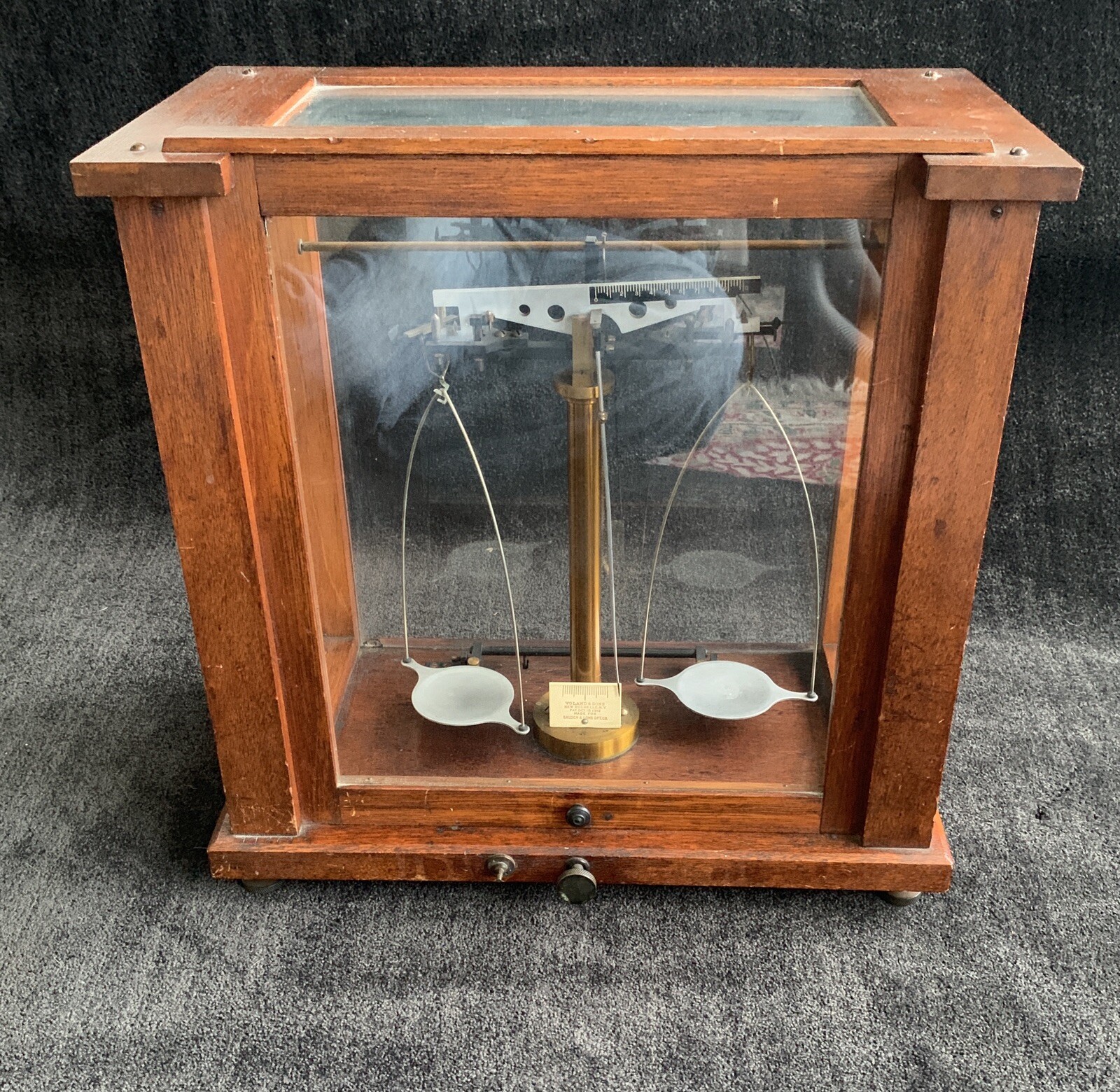 Voland & Sons Balance Beam Scale 1912 - Antique Apothecary / Jeweler's ...