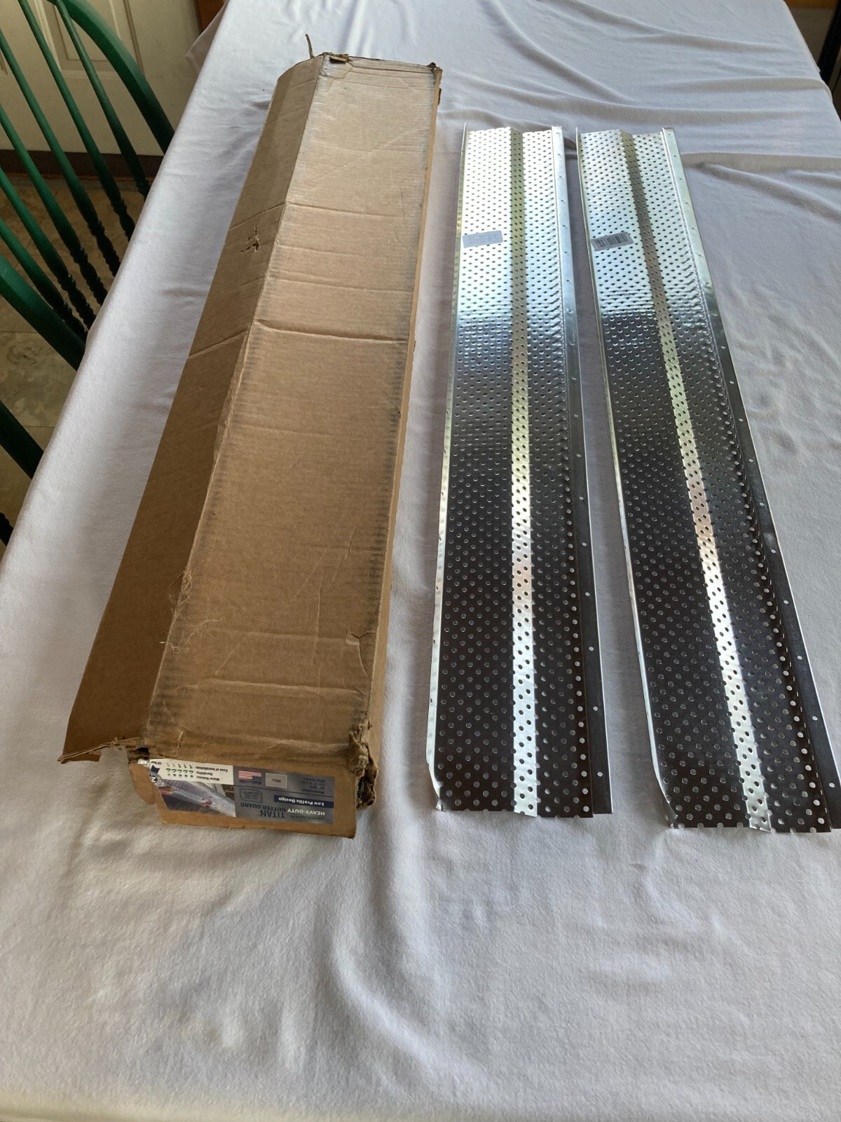 Amerimax 85520S Titan Heavy-Duty Metal Gutter Guard 36” ” 20 Box 60 ...