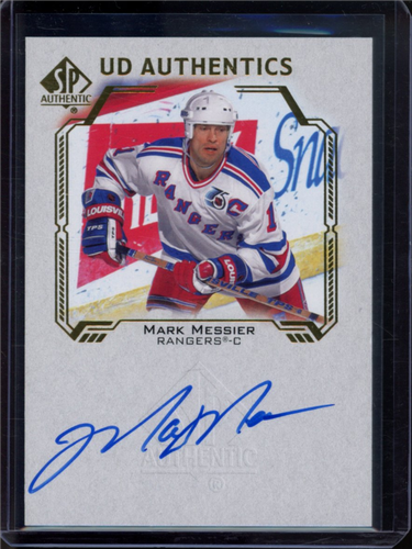 2021 SP AUTHENTIC #UDA-ME MARK MESSIER UD AUTHENTICS AUTO | eBay
