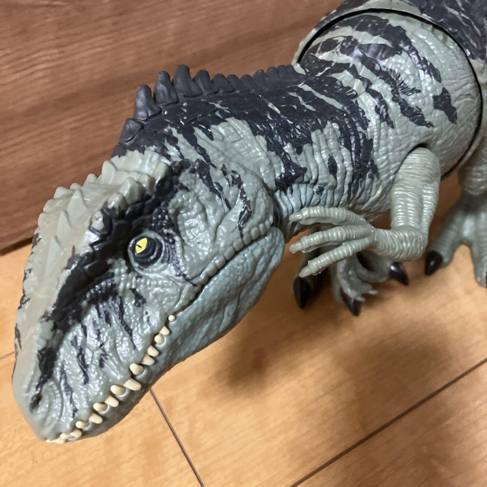 Mattel Jurassic World Giganotosaurus Dinosaur Toy, Kids Play, Moving & Sound | eBay