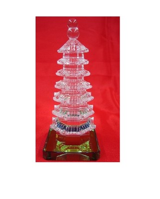 Chinese Feng Shui 7 Layer Crystal Pagodas | eBay