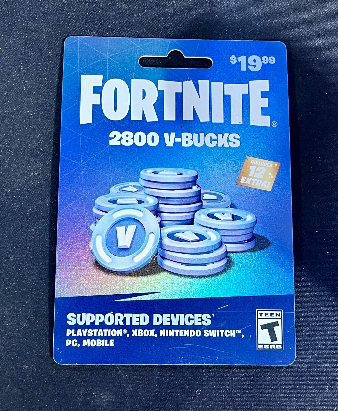 Fortnite 2800 V Bucks Gift Card All Devices EBay