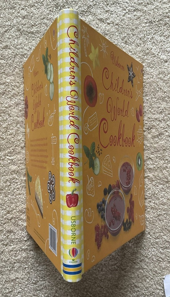 USBORNE CHILDREN'S WORLD COOKBOOK - SPIRAL BOUND HC BOOK - VG | eBay