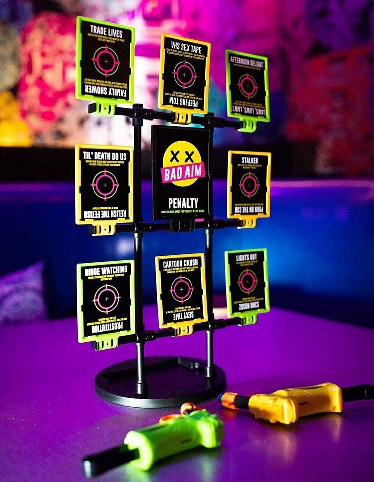 Bad Aim Shoot Or Do it Censored Adult Truth Or Dare Game - New in Box ...