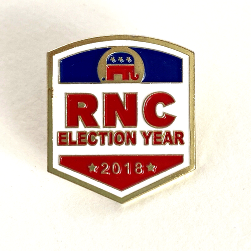 2018 RNC Republican GOP Elephant Lapel Lanyard Pin Souvenir Politics ...