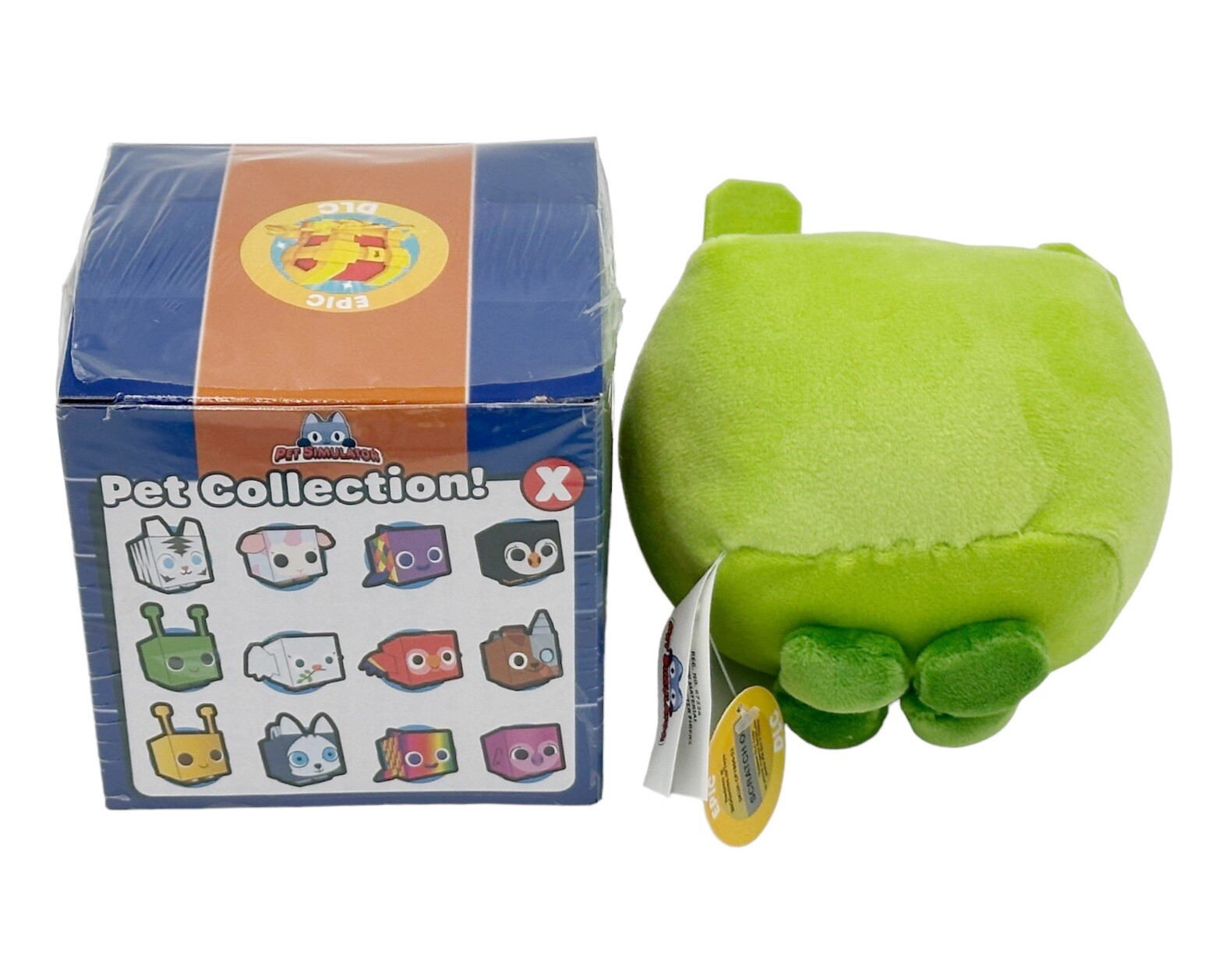 Pet Simulator Series 2 GREEN GLEEBO ALIEN Mystery Plush W Epic DLC Code ...