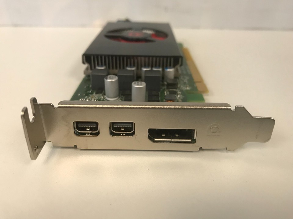 AMD Radeon RX 550 / 4GB GDDR5 PCIe DP 2 x Mini DP Graphics Card / R9J9P ...