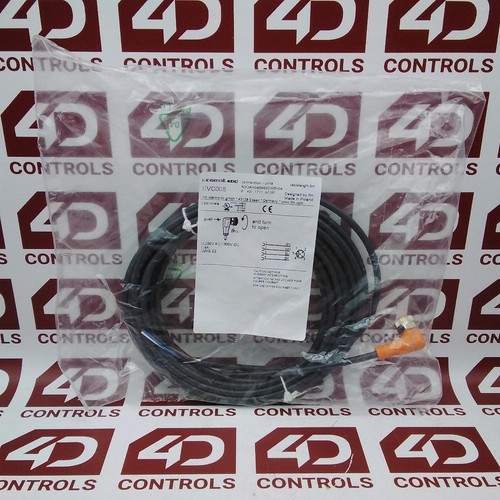 EVC005 | IFM | Cable Assembly, Female, M12 Connector, 250VAC, Surplus ...