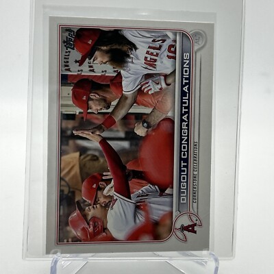 2022 Topps Dugout Congratulations Baseball Card #416 Mint FREE SHIPPING ...