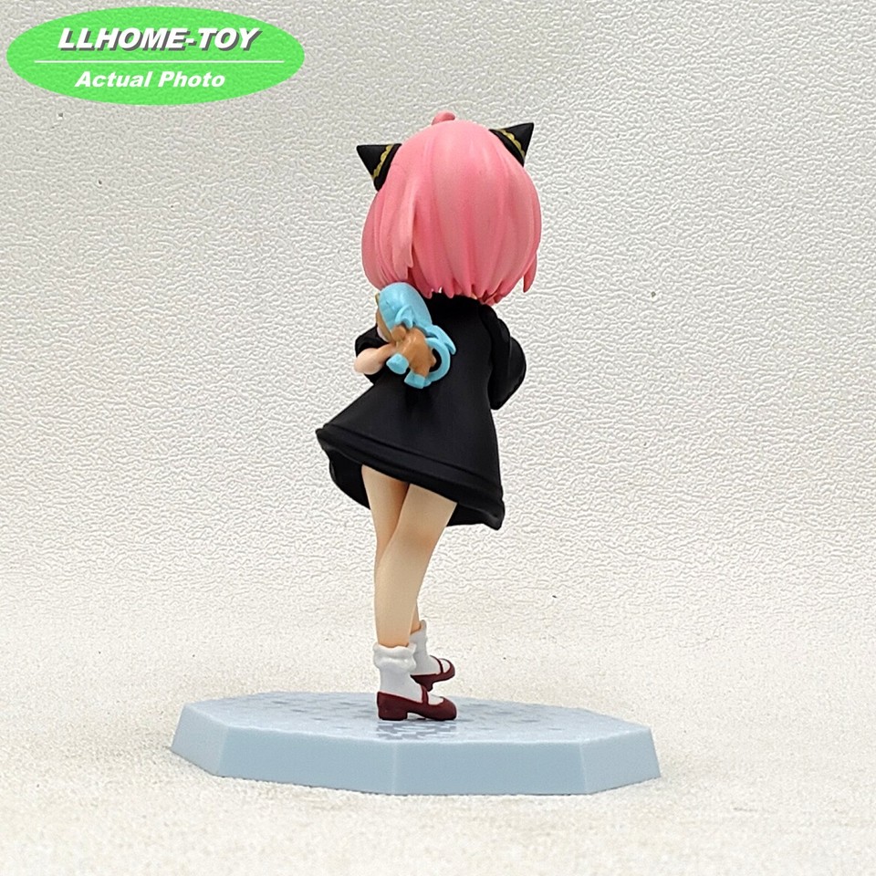 Anime Spy X Family Backed Bear Anya Forger Stand cute PVC action Figure ...