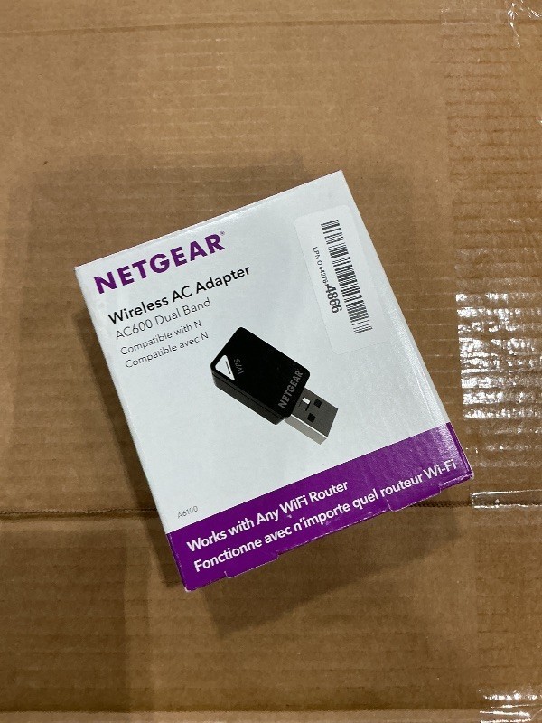 NETGEAR AC600 Wi-Fi USB 2.0 Mini Adapter for Desktop PC A6100 ...