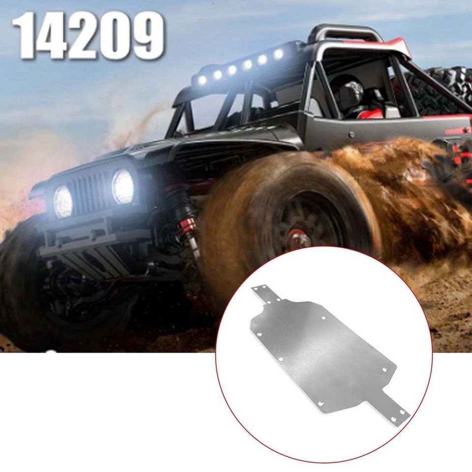 RC Metal Chassis Guard Plate for Go 1/14 14209 14210 H14BM RC Car6791 ...