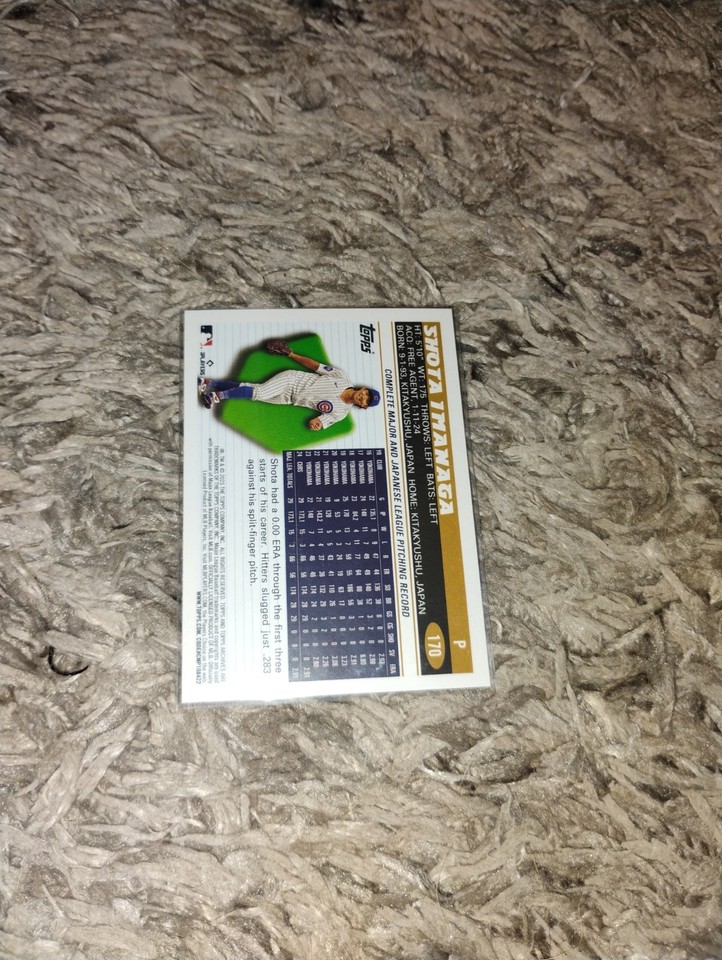 2025 Topps Archives - 1996 Topps Shota Imanaga #170 Black Foilboard | eBay