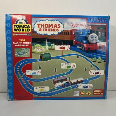 Thomas & Friends Talk ‘N’ Action Magic Rail Set Tomy #7409 Rare Boxed ...