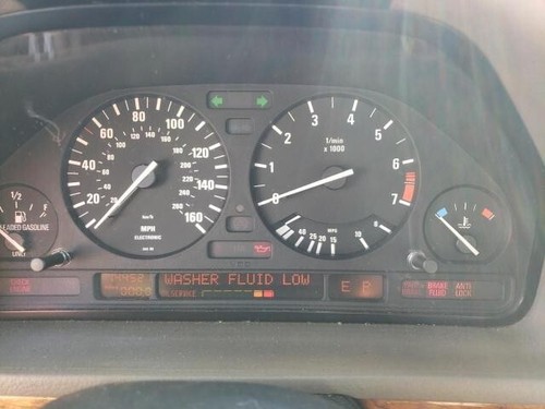 BMW E34 525I M5 E32 740I Instrument Gauge Cluster Speedometer OEM 144K ...