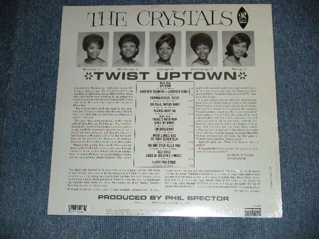 The CRYSTALS USA SUNDAZED REISSUE LP-5408 FACTORY SEALED LP TWIST ...
