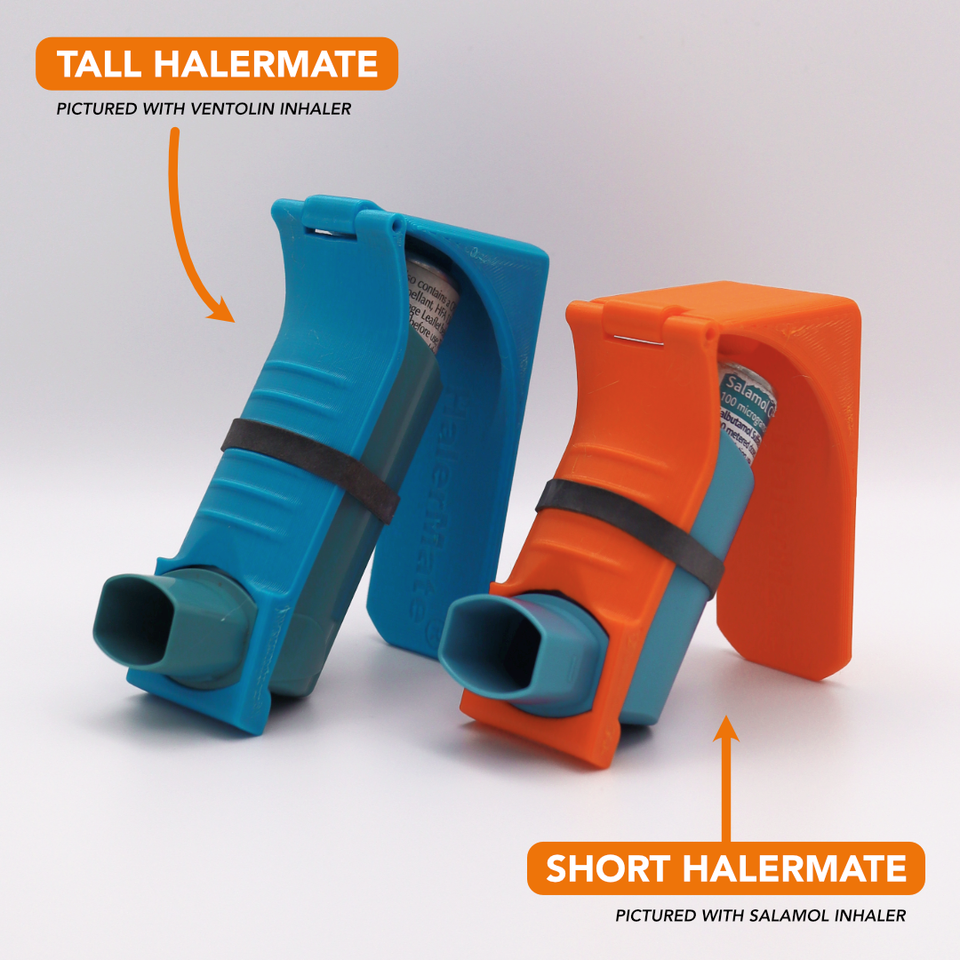 HalerMate® Inhaler Aid - for Tall Inhalers - Asthma, COPD, Arthritis ...