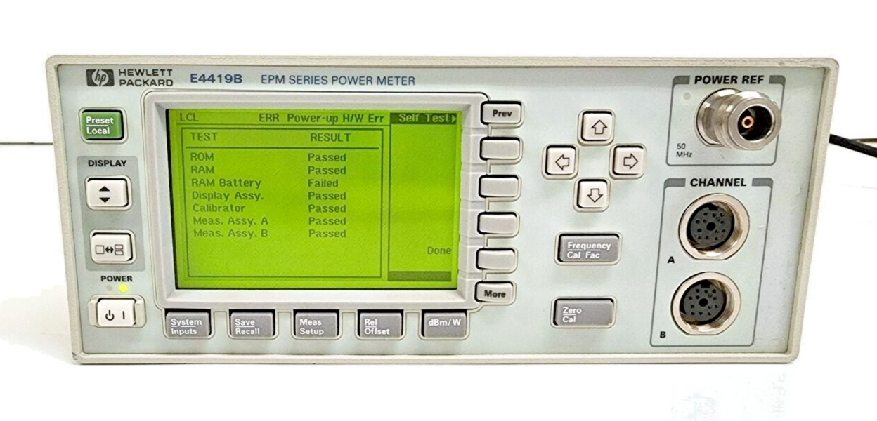 Keysight (Agilent) E4419B Dual-Channel Power Meter for sale online | eBay