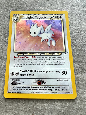 Pokémon TCG Light Togetic Neo Destiny 15 Holo Unlimited Holo Rare | eBay