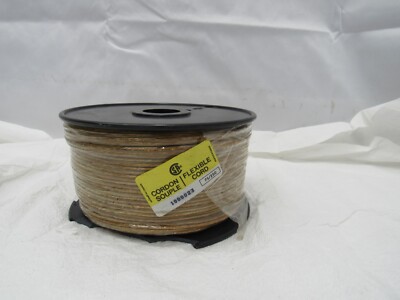 Cordon Souple Flexible Cord on Roll 250 Feet Lamps Lighting Wiring | eBay