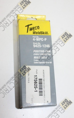 Tweco, 4-WPC-P, 9425-1246, Cam Lok Male Connector Plug 3/0 4/0 ...