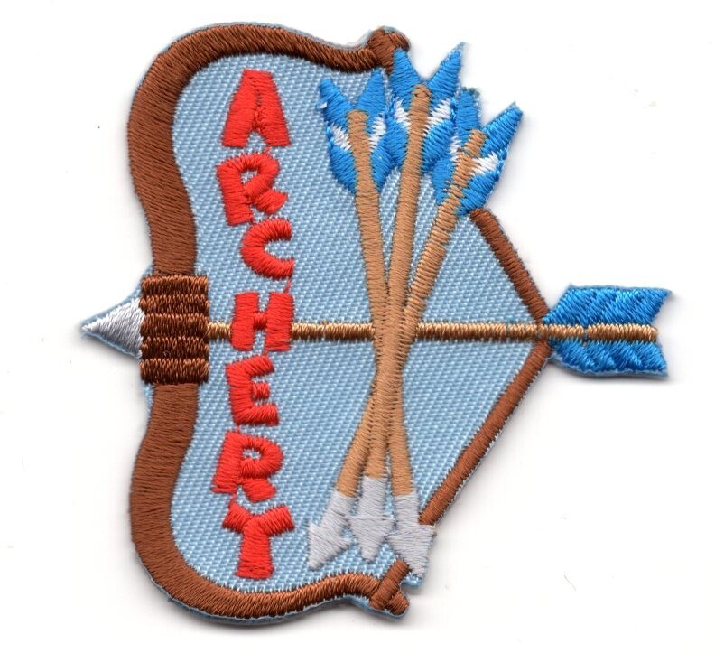 ARCHERY Iron On Patch Sport Games Competition | eBay