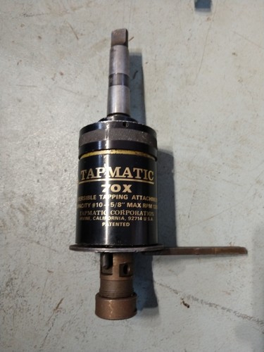 TAPMATIC 70X SELF REVERSING TAPPING ATTACHMENT 3MT SHANK | eBay