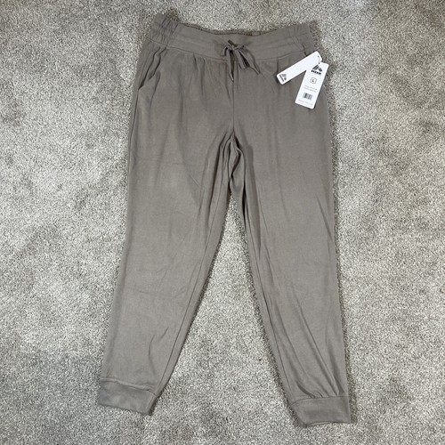 RBX Live Life Active Heather Beige Tapered Jogger Sweatpants Size Large ...