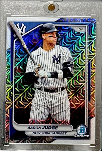 Aaron Judge RARE MOJO REFRACTOR INVESTMENT CARD SSP TOPPS CHROME ...