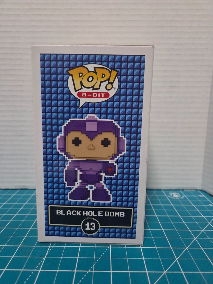 Funko POP 8-Bit Megaman Black Hole Bomb E3 2018 13 Vinyl Figure | eBay