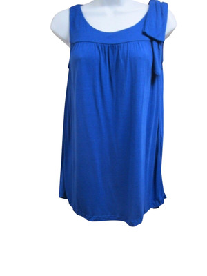 QVC DU JOUR Trend Right Now Sleeveless Top Royal Blue Size SMALL - NWT ...