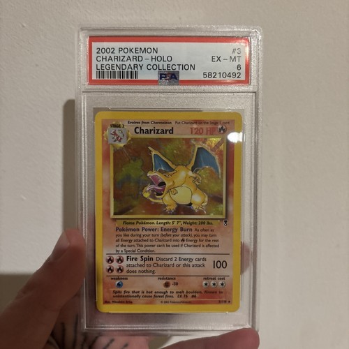Charizard Holo Legendary Collection #3 PSA 6 2002 | eBay