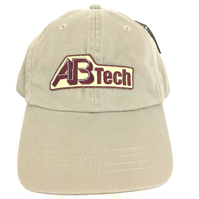 AB Tech Community College Cap Asheville Buncombe NC Logo Strap Back ...