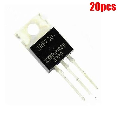20Pcs IRF730 IRF730PBF N-Channel Mosfet 5.5A 400V 1Ω Ic New bh | eBay