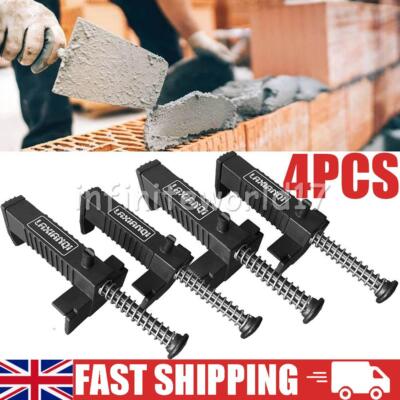 4 Pack Brick Line Clamps Runner Wire Drawer Bricklaying Tool for ...