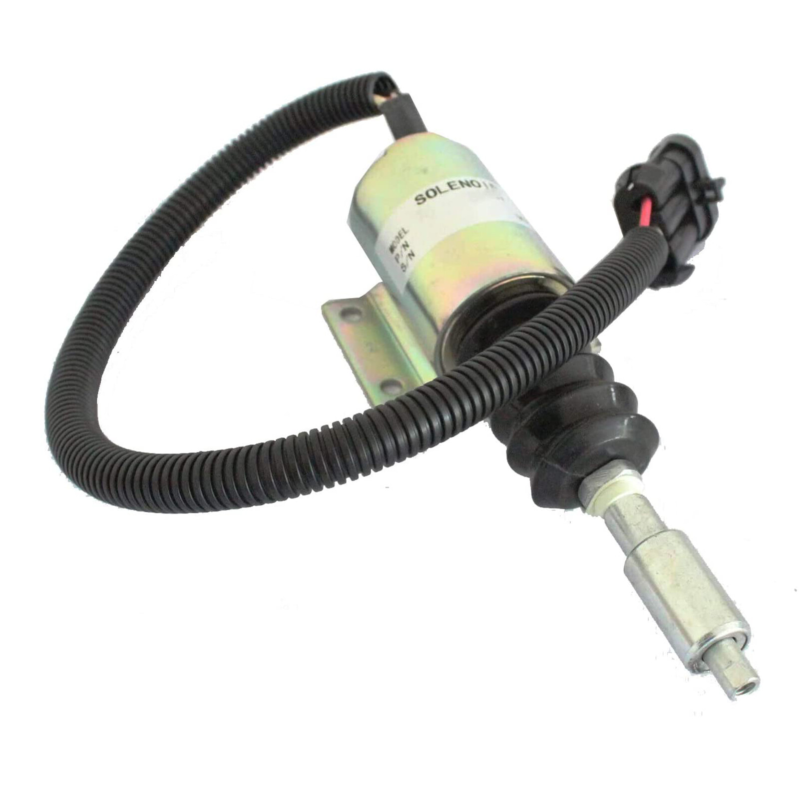 Fuel Shutoff Solenoid 1813868C1 2003ES International DT360 DT466 for ...