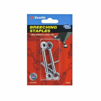 Zenith Zinc Plated Breeching Staple - 2 Pack - WXH0000 | eBay
