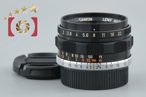 Canon 35mm f/2 L39 LTM Leica Thread Mount | eBay
