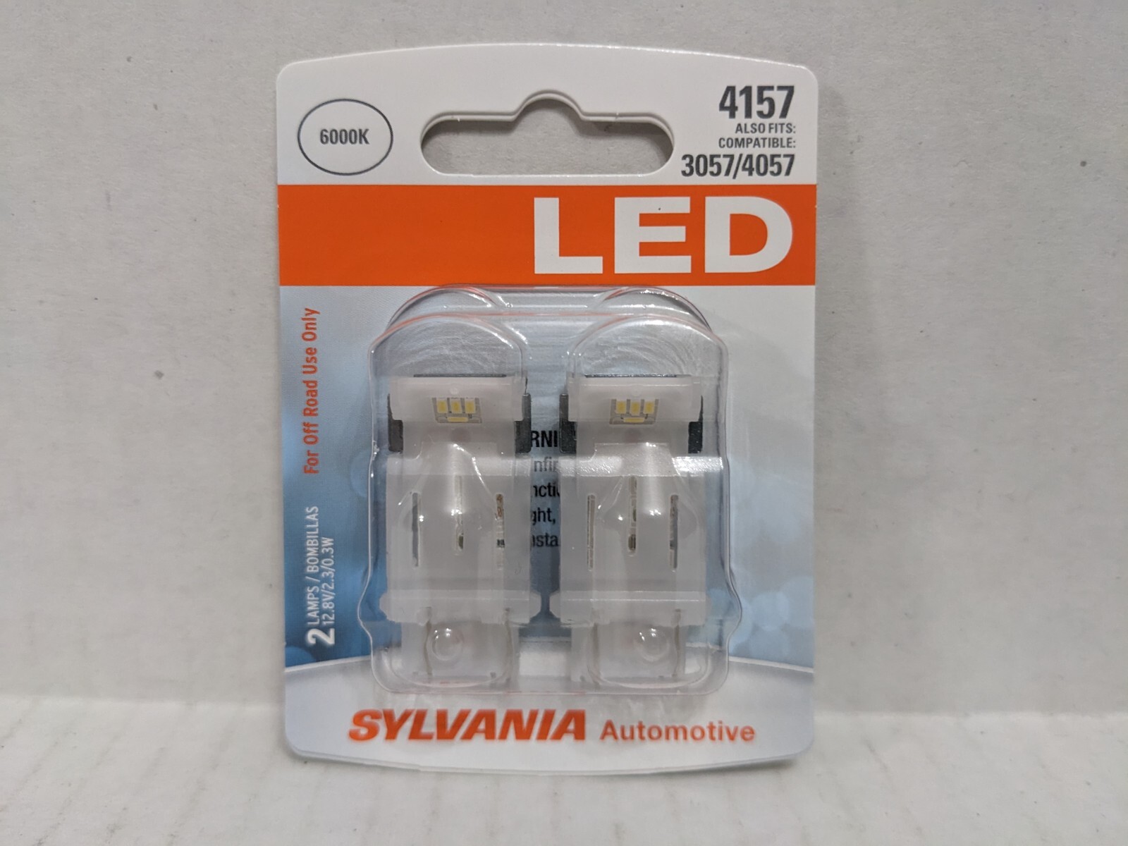 Sylvania LED 4157 Pair Set LED Lamps Bulbs 3057/4057 Brand new | eBay