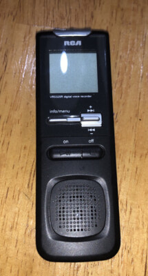 RCA VR5320R-B Digital Voice Recorder Tested Works Great | eBay