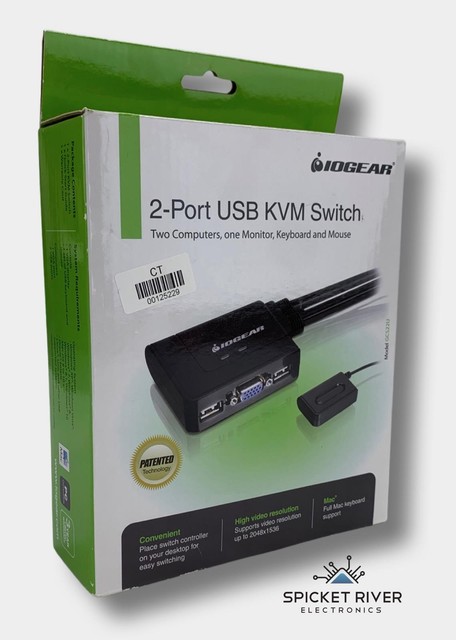 Iogear GCS22U 2-Port USB KVM Switch for sale online | eBay