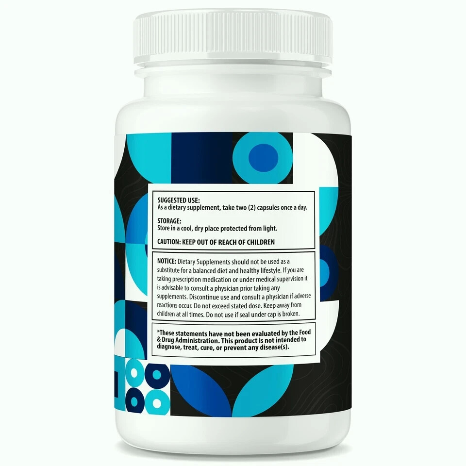 Gluco Delete Blood Support Caps, Premium Blend for Healthy Levels 60ct ...