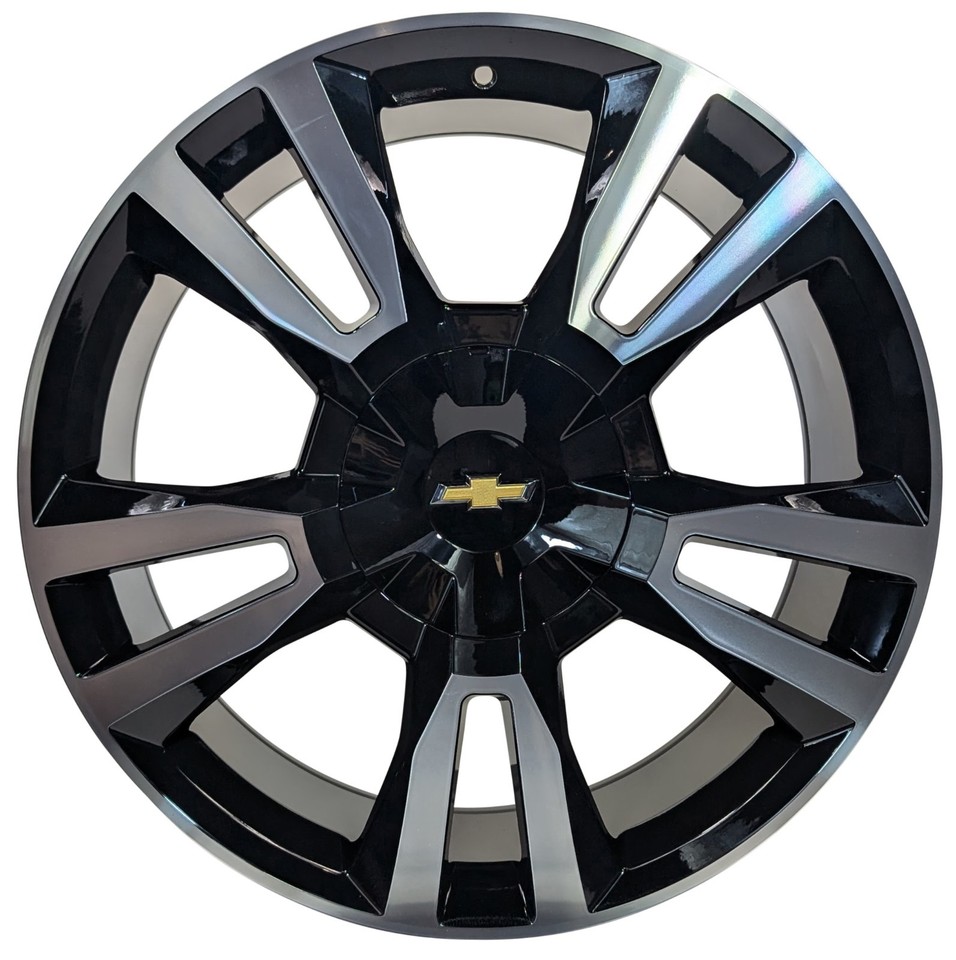 22" Rims Wheels SET4️⃣ fits Chevy Tahoe Suburban Silverado LTZ LT RST ...