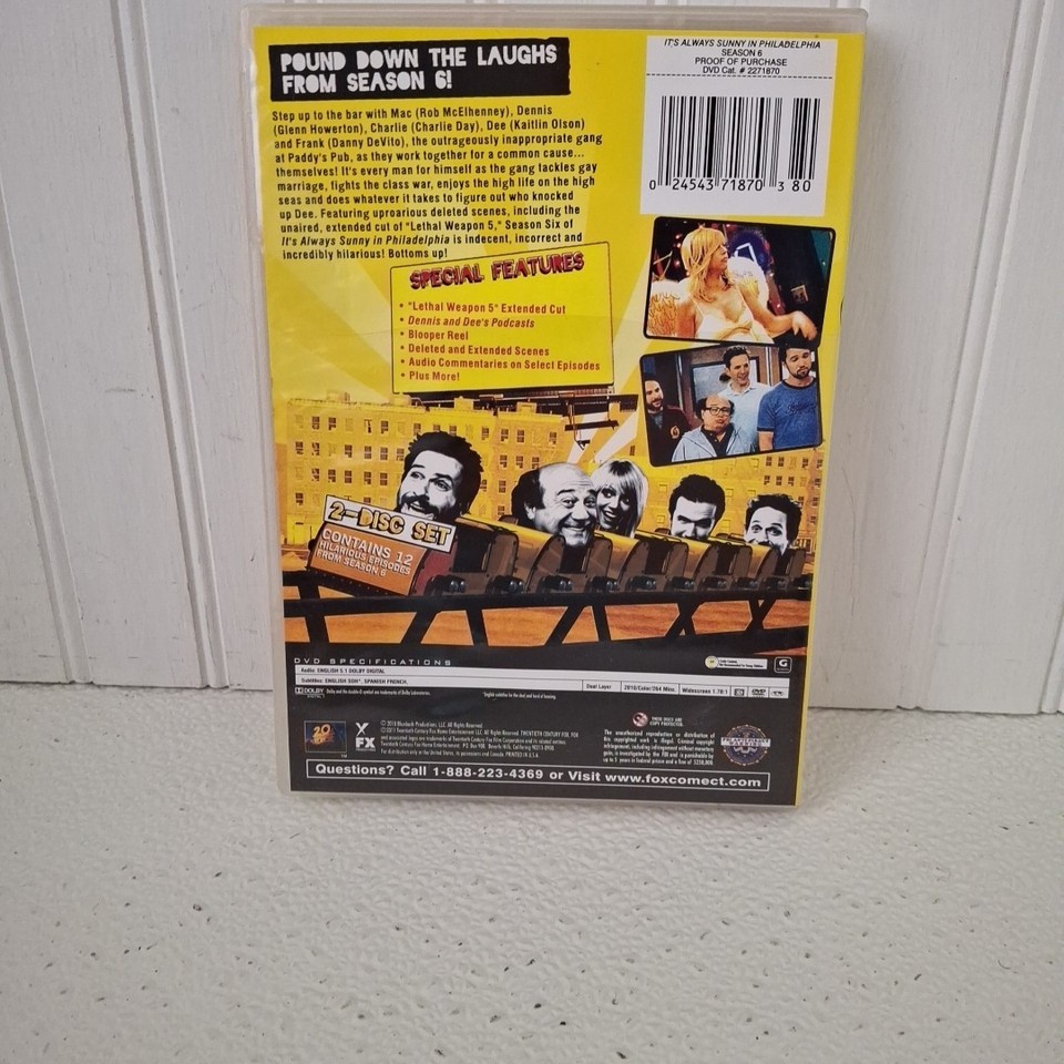 It’s Always Sunny In Philadelphia Seasons DVD | eBay UK