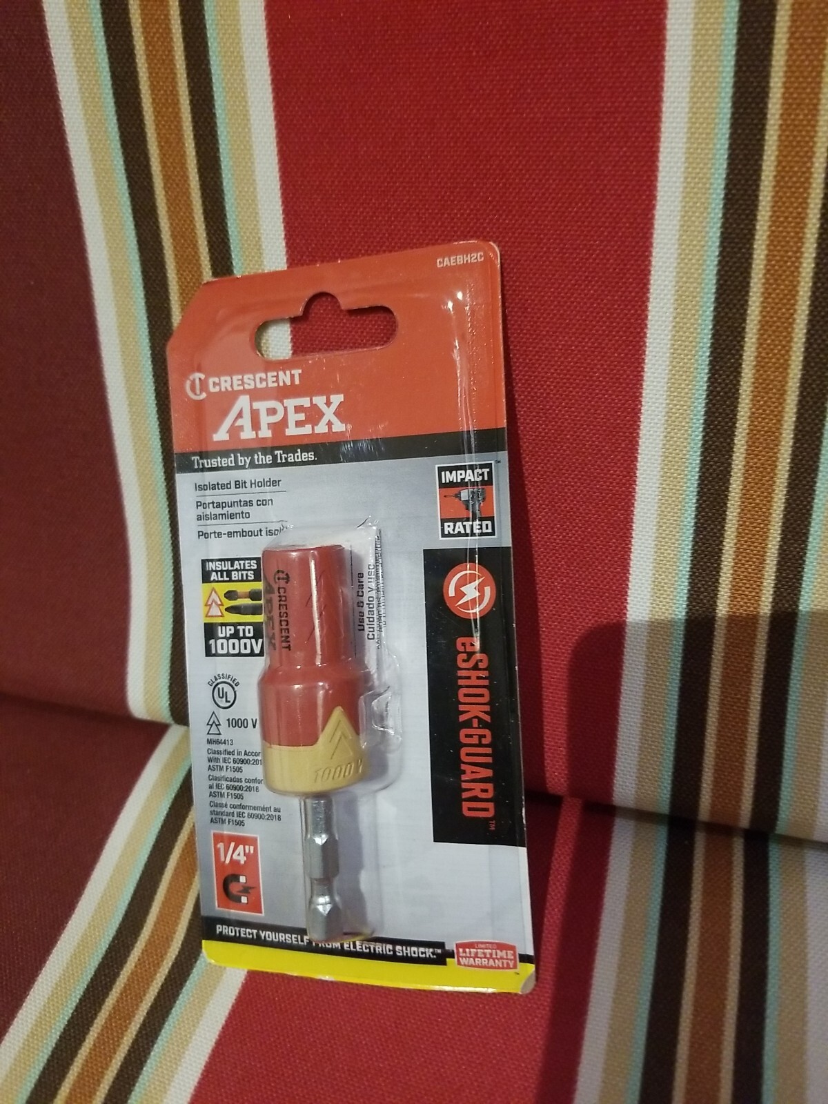 Apex Caebh2c Magnetic Isolated Bit Holder,1/4",Hex | eBay